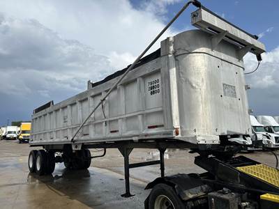 1984 CMC 35 ft End Dump Trailer - Tandem Axle, Aluminum, Center Point ...