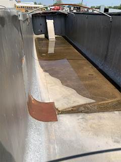 1977 Hobbs 32 ft Frameless End Dump Trailer - Tandem Axle, Aluminum ...