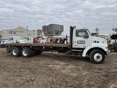2005 Sterling L7500 Tandem Axle 24 ft Flatbed Truck - 330HP, 8Ll Manual ...