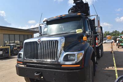 2006 International WorkStar 7600 Tri Axle Grapple Truck - Caterpillar ...