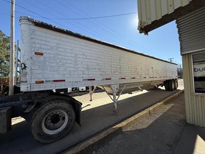 1989 Timpte 42 FT HOPPER Aluminum Hopper / Grain Trailer - Spring For ...