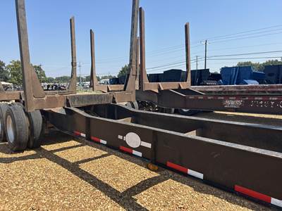 2013 Viking 42 FT LOG TRAILER Tandem Axle Steel Log Trailer - Center ...