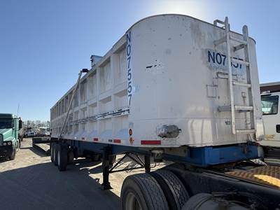 1990 Benson 36 FT OPENTOP Tri Axle Aluminum Open Top Trailer - Spring ...