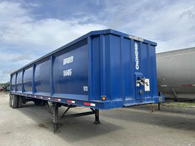 2010 Custom Built 42ft Tandem Axle Open Top Trailer - Air Ride, Fixed ...