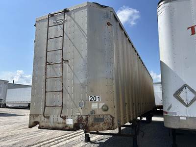 1993 Peerless 42 FT OPEN TOP Tandem Axle Aluminum Open Top Trailer ...