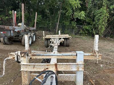1995 KIEFER 40 FT POLE TRAILER Tandem Axle Steel Pole Trailer - Spring ...
