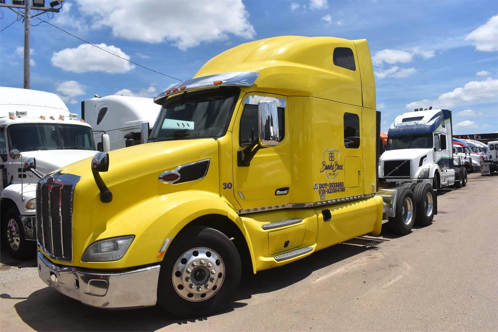 2020 Peterbilt 579 Sleeper Semi Truck - 76" Raised Roof Sleeper, Paccar ...