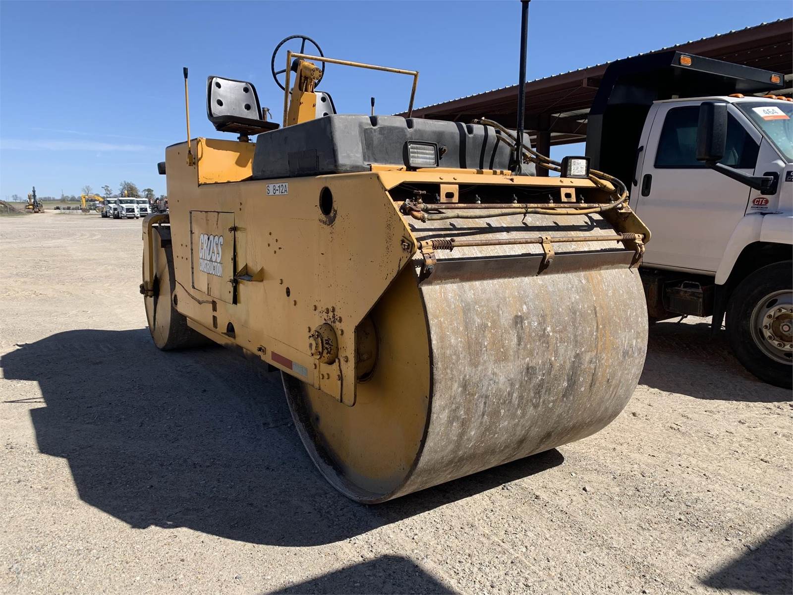 1992 Galion S8-12A Smooth Drum Roller Compactor For Sale, 15,599 Hours ...