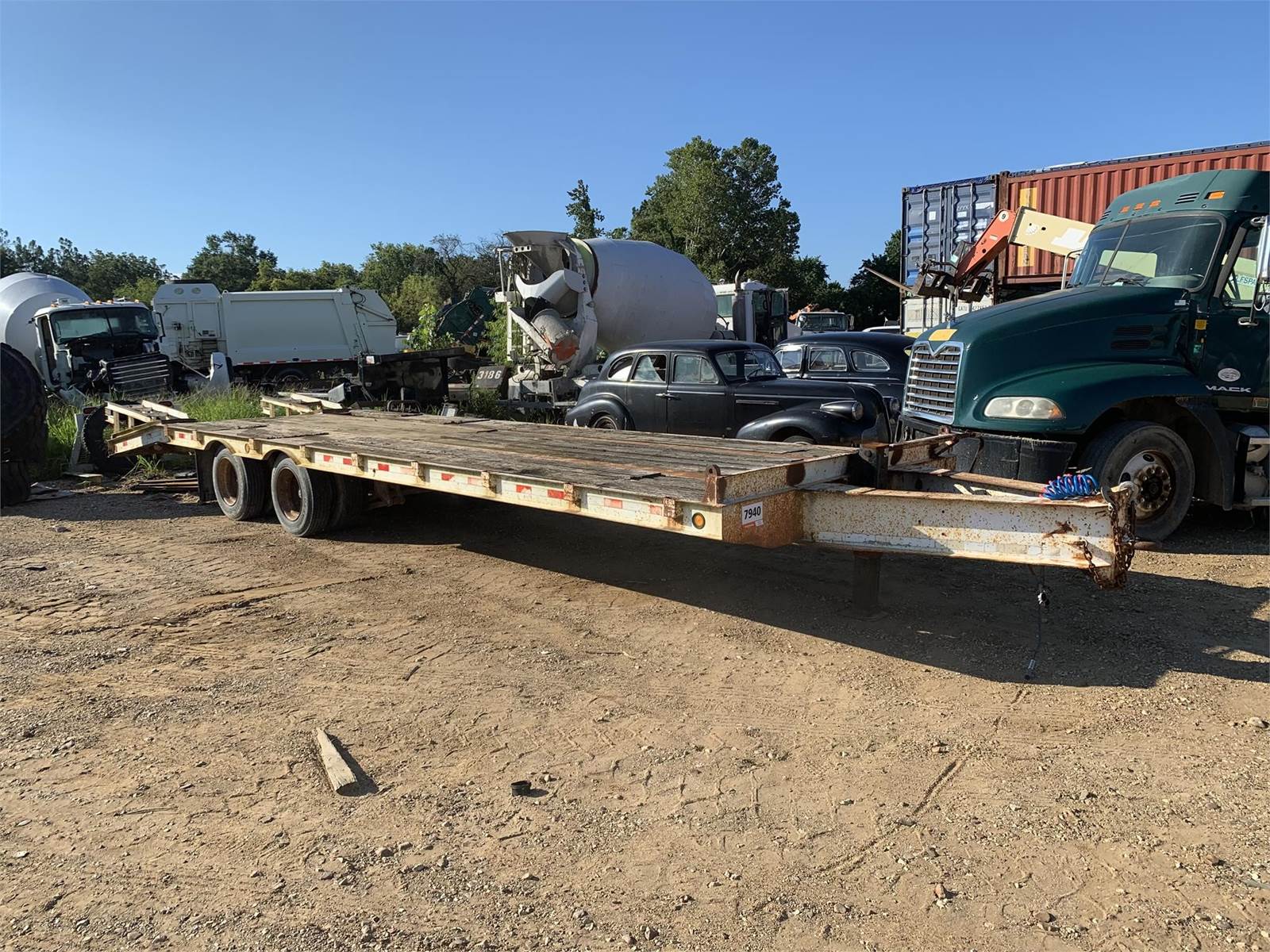 1999 20 TON PINTLE Tag Trailer For Sale Covington TN 99BB20TPINTLE 1999 20 TON PINTLE Tag Trailer For Sale Covington TN 99BB20TPINTLE