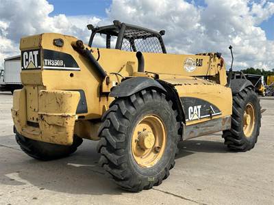 2004 Caterpillar TH350B Telehandler - 6600lb Capacity, 36ft Lift Height ...