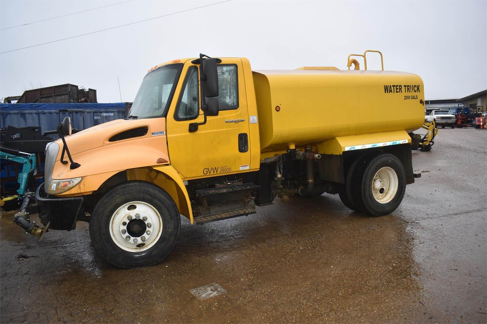 2013 International DuraStar 4300 2000 Gallon Water Truck - 220HP ...