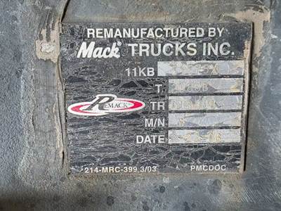 Mack T2080B Transmission For Sale | Felda, FL | 203302 ...