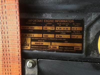 2004 Deutz BF4M1013C Diesel Engine For Sale | Hamont, Belgium | 098503 ...