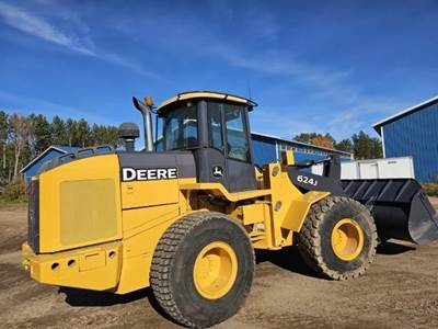 2004 John Deere 624J Wheel Loader For Sale | Three Lakes, WI | 13310747 ...
