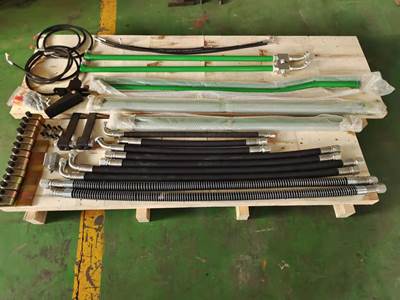 2025 JMA Hydraulic Breaker Hammer Pipe Line Hose Plumbing Kit for ...