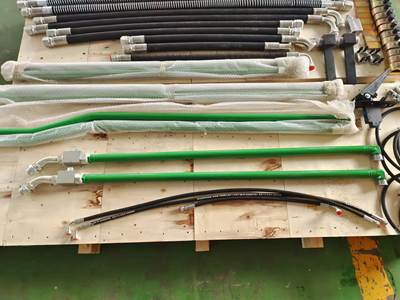 2025 JMA Hydraulic Breaker Hammer Pipe Line Hose Plumbing Kit for ...