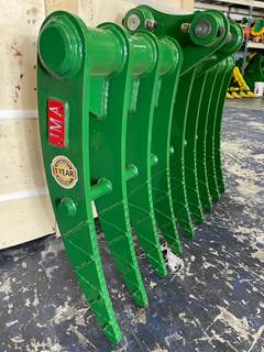 2024 JMA Root Rake 40" for Takeuchi TB007, TB14, TB16, TB23, TB107, TB108, TB125, TB135, TB235 ...