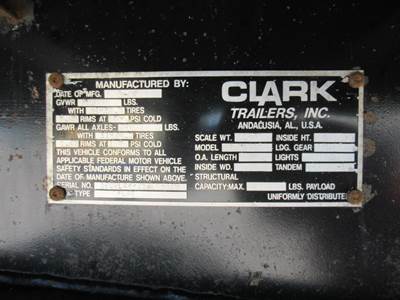 Clark CFBT-2005 Flatbed Trailer For Sale | Tuscaloosa, AL | T21923 ...