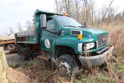 2008 GMC C5500 Dump Truck For Sale, 45,437 Miles | Pleasant Valley, NY ...