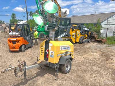2016 Allmand NIGHT-LITE PRO, 8KW GEN Light Tower For Sale, 7,104 Hours ...