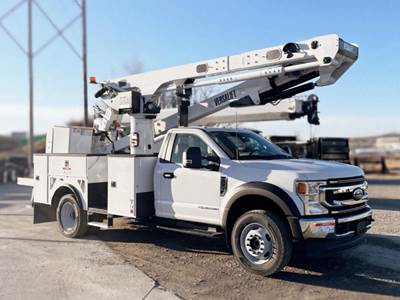 Ford F-600 50 ft Boom / Bucket Truck - 2022 VERSALIFT VST52MHI Aerial ...