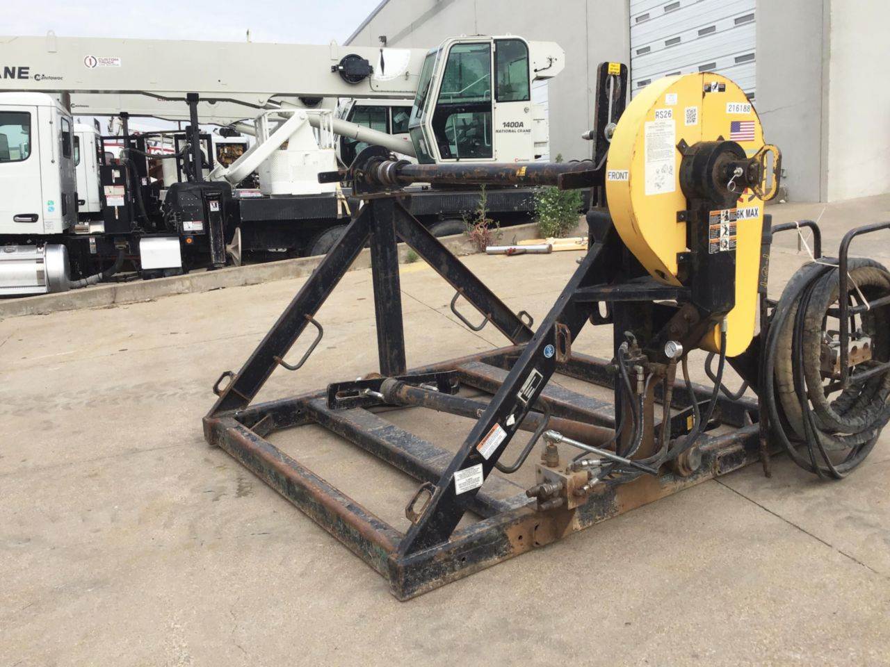 2015 CONDUX RS26 Hydraulic Reel Stand Cable Reel Trailer For Sale ...