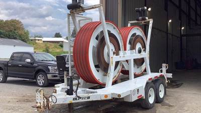 Cable Reel Trailers For Sale - Pullers / Tensioners | MyLittleSalesman.com
