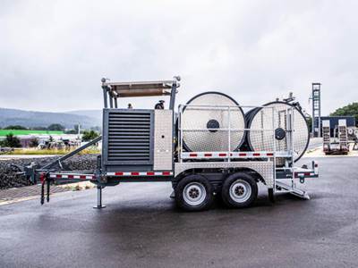 2023 ZECK 618845 WB1500/9+45 Cable Reel Trailer For Sale | Canton, OH ...