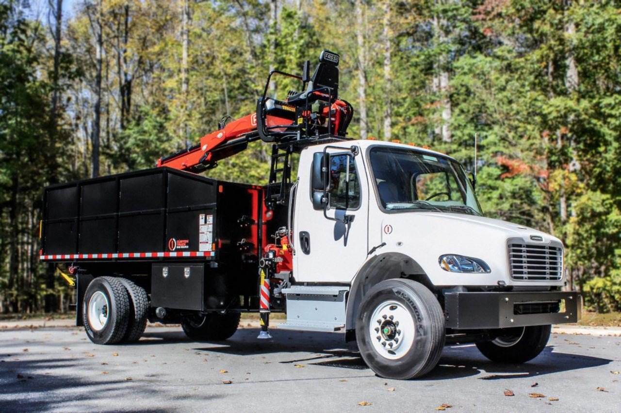 Freightliner M2 106 Crane Truck - 2022 FASSI F115A.0.22 Knuckle Boom ...
