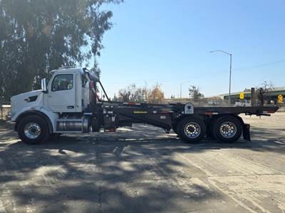 2025 Peterbilt 567 Roll Off Truck - Paccar, 510HP For Sale, 2,206 Miles ...
