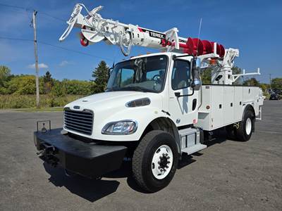2019 FREIGHTLINER M2 106 4X4 & TEREX COMMANDER C4047 DIGGER DERRICK ...