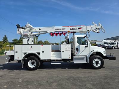 2019 FREIGHTLINER M2 106 4X4 & TEREX COMMANDER C4047 DIGGER DERRICK ...