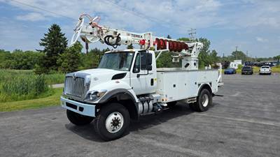 2018 INTERNATIONAL WORKSTAR 7300 40K 4X4| TEREX COMMANDER C4047 DIGGER ...