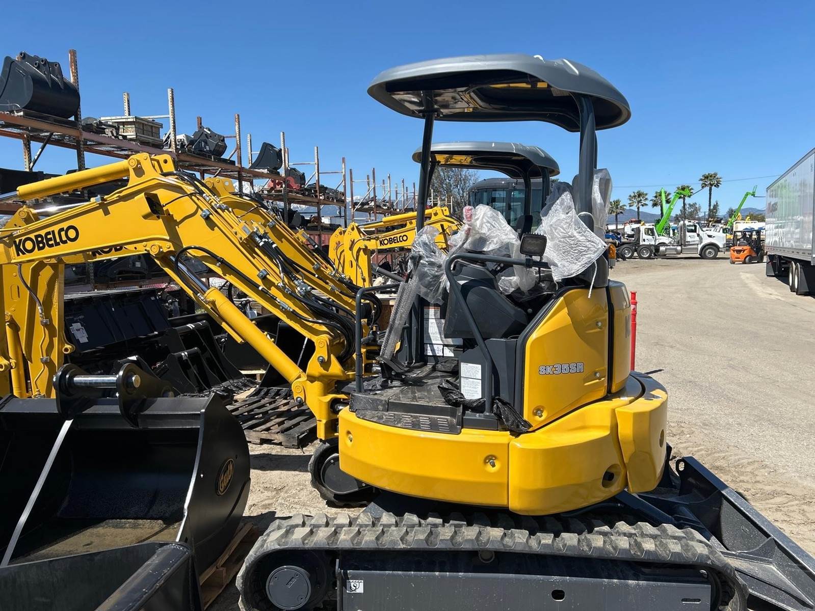 2024 Kobelco SK35SR-7 Mini Excavator For Sale | Fontana, CA | S010740 | MyLittleSalesman.com