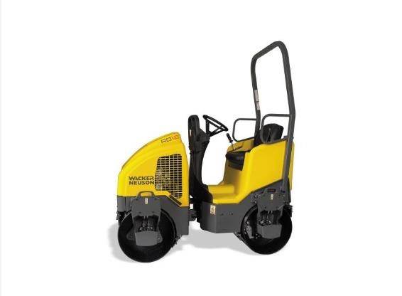 2024 Wacker Neuson RD12 Smooth Drum Roller Compactor For Sale | Fontana ...