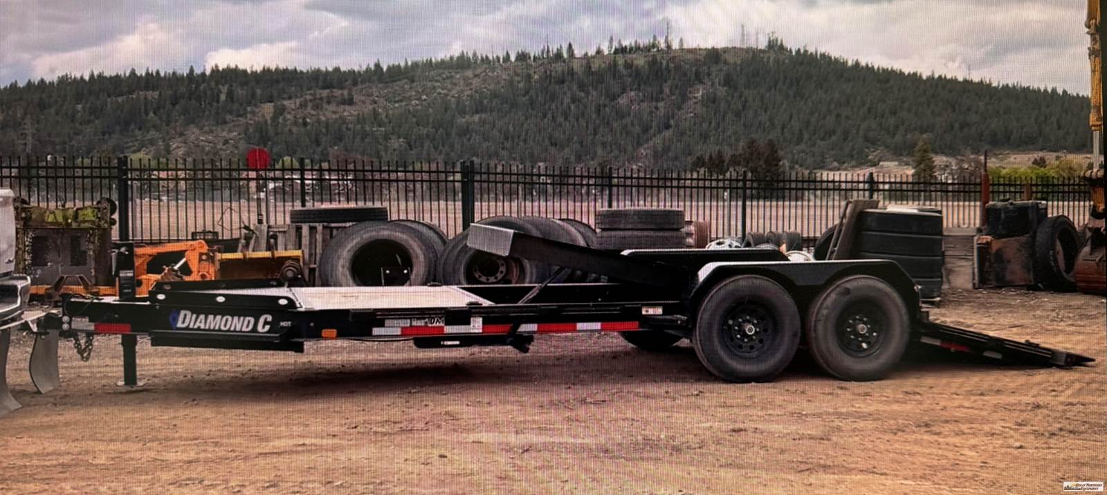 2022 Diamond C 22' Tilt Trailer, 16' Tilt deck + 4' stationary deck For ...