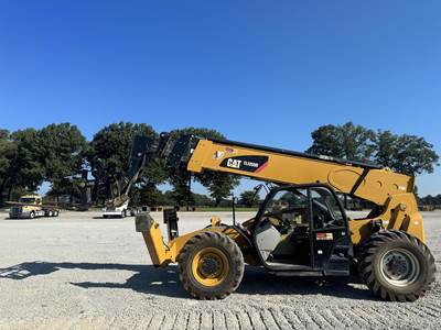 2016 Caterpillar TL1255D Telehandler - 12000lb Capacity, 55ft Lift ...