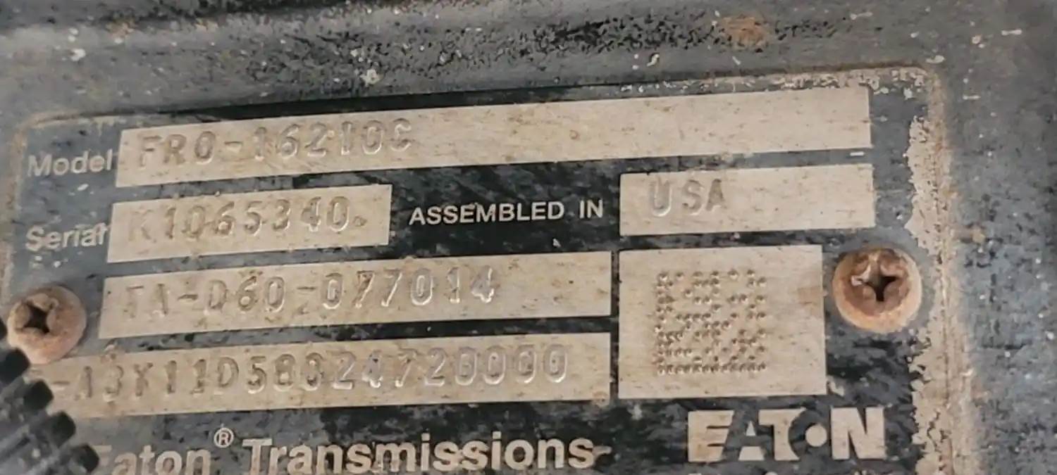 Eaton-Fuller FRO16210C Transmission for a 2015 Kenworth T800 For Sale ...