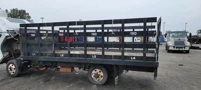 2000 Steel Flatbed With Wood Inlay And Side Racks, 16'L x 8'W For Sale ...