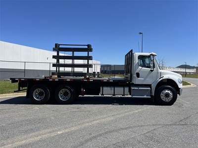2019 Freightliner M2 106 Tandem Axle 20 ft Flatbed Truck - 350HP ...