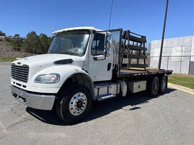 2019 Freightliner M2 106 Tandem Axle 20 ft Flatbed Truck - 350HP ...