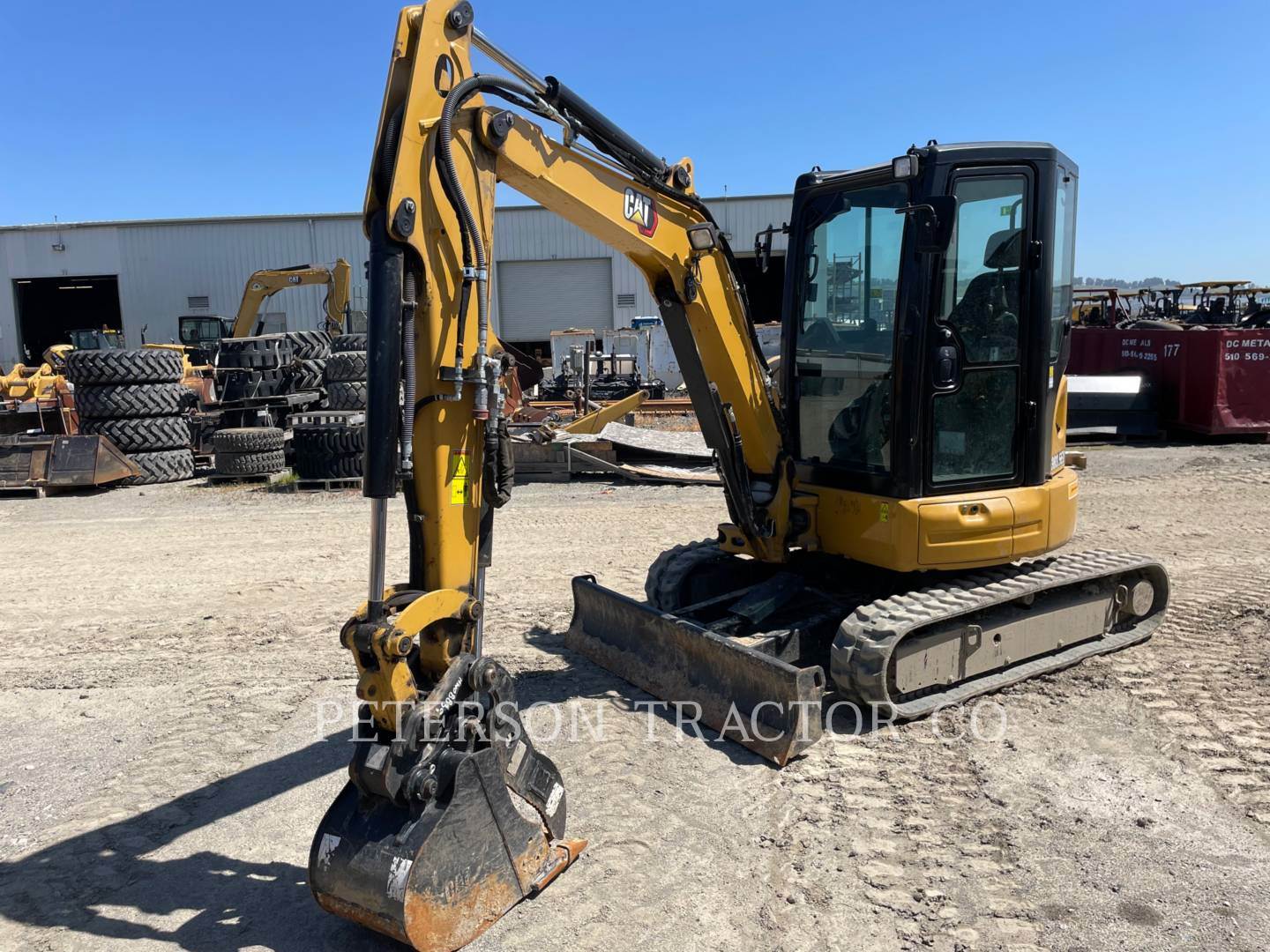 2020 Caterpillar 303.5E2 Mini Hydraulic Excavator For Sale, 360 Hours ...
