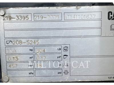 2015 Caterpillar BACKHOE.LOADER.420.18IN.BUCKET. Bucket For Sale, 1 ...