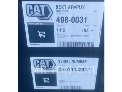 2021 Caterpillar CWL.3.3YARD.LIGHT.MATERIAL.BUCKET.IT.COUPLER. Bucket ...
