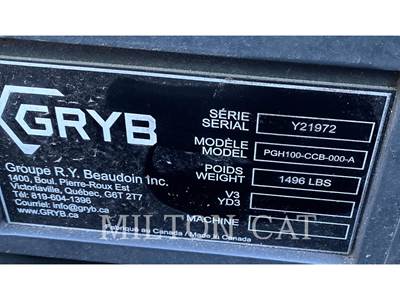 2021 Caterpillar GRYB CB TO DB PIN GRAB COUPLER Coupler For Sale, 1 ...