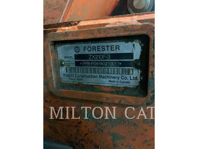 2010 Hitachi ZX210F Logging Processor For Sale, 19,701 Hours | Syracuse ...