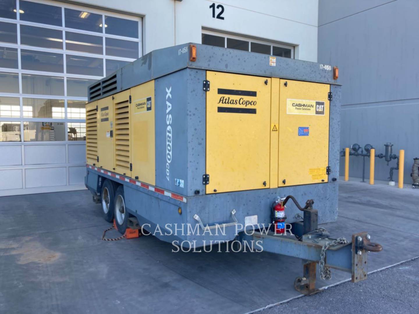 2013 Atlas Copco XAS1800 Air Compressor For Sale, 4,660 Hours ...
