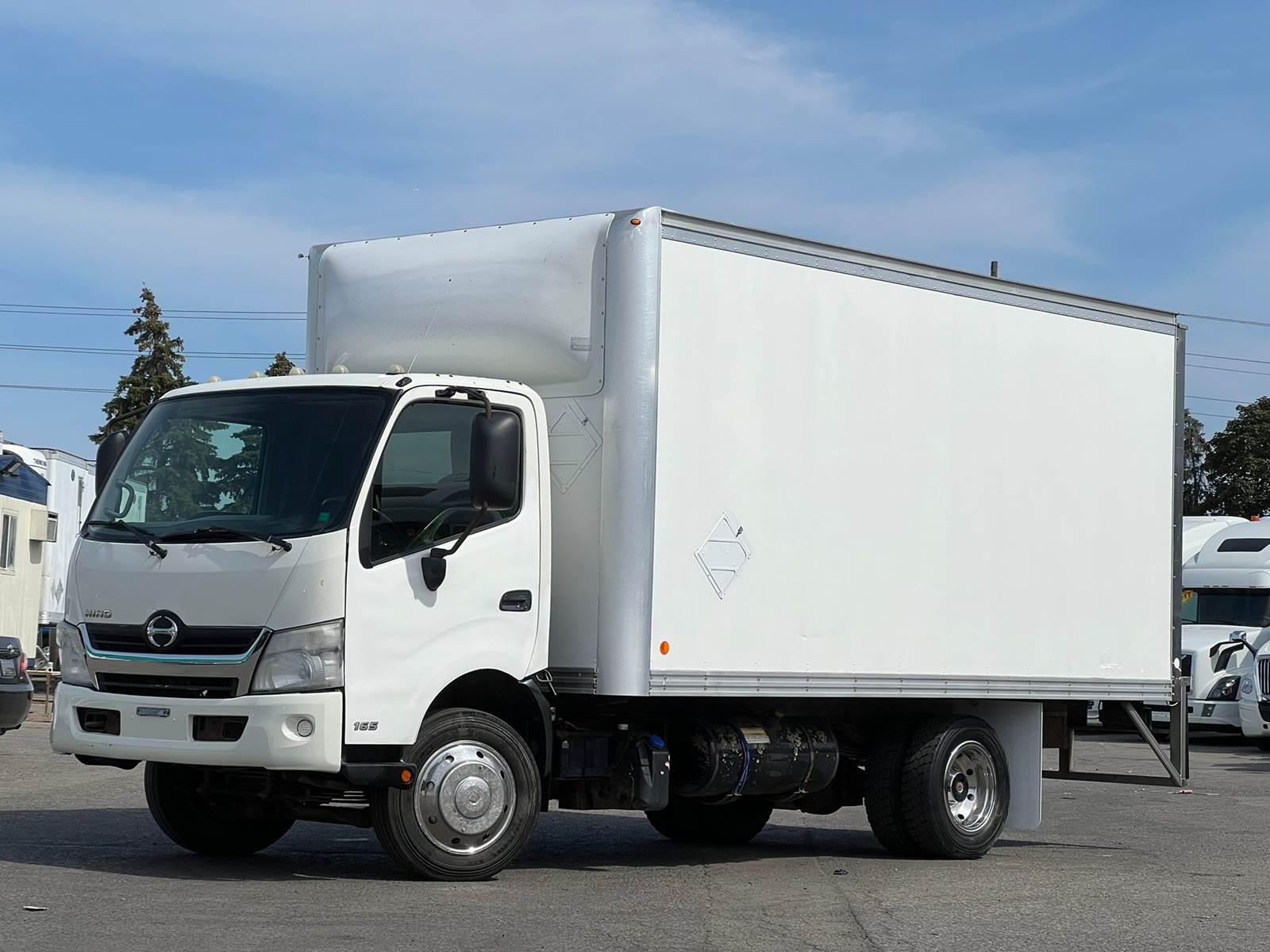 2015 Hino 165 Cabover - Box Van For Sale, 189,500 Miles | Mississauga ...