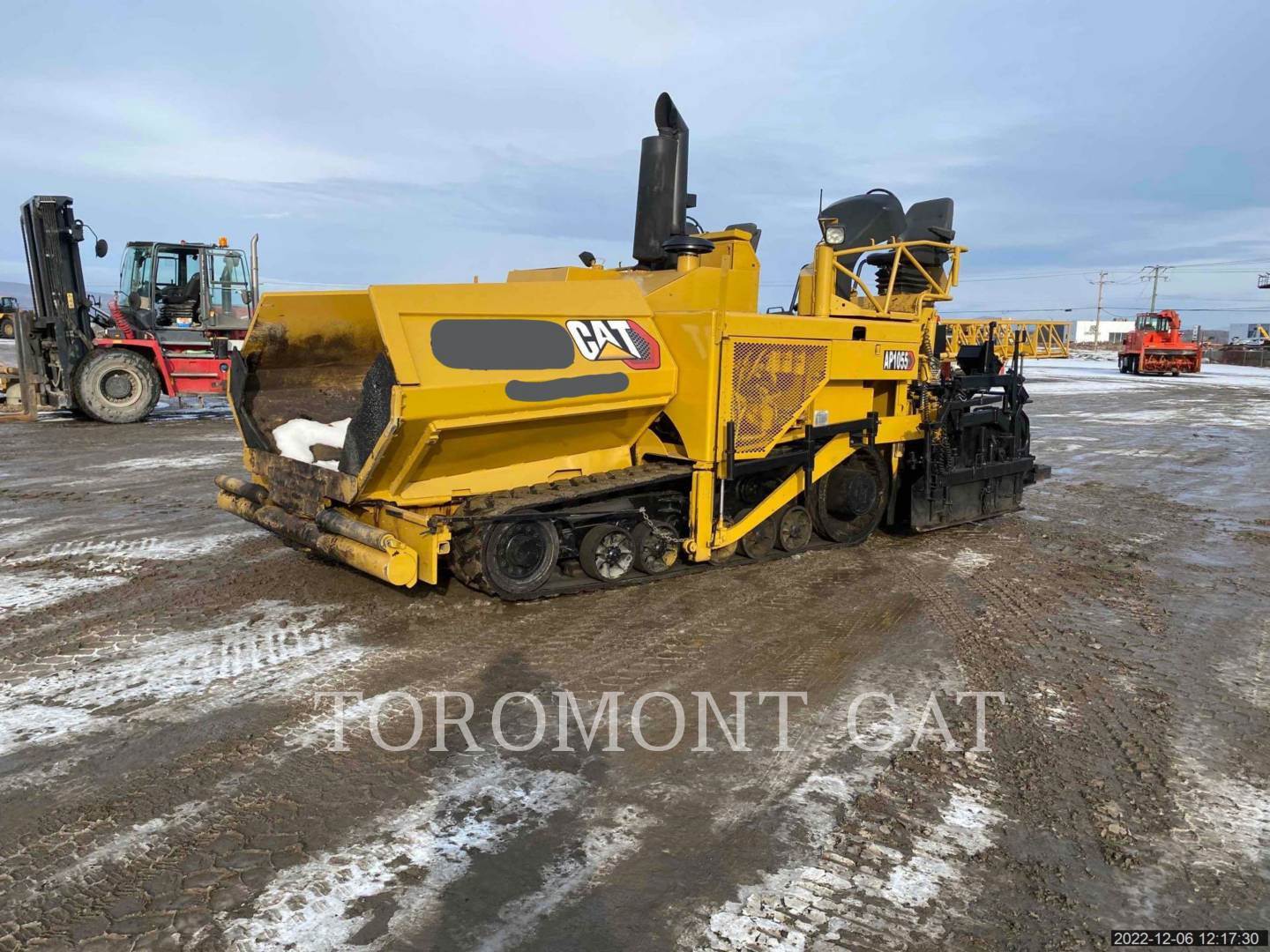 2010 Caterpillar AP-1055D Asphalt Paver For Sale, 9,249 Hours | Quebec ...