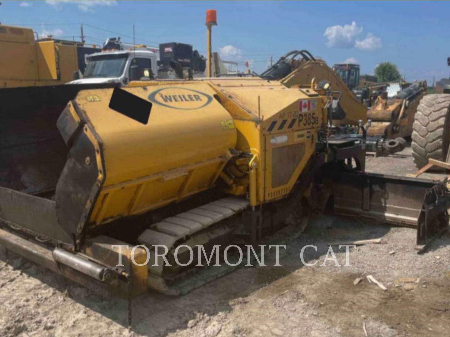 2017 Weiler P385C Asphalt Paver For Sale, 1,192 Hours | Toronto, ON ...